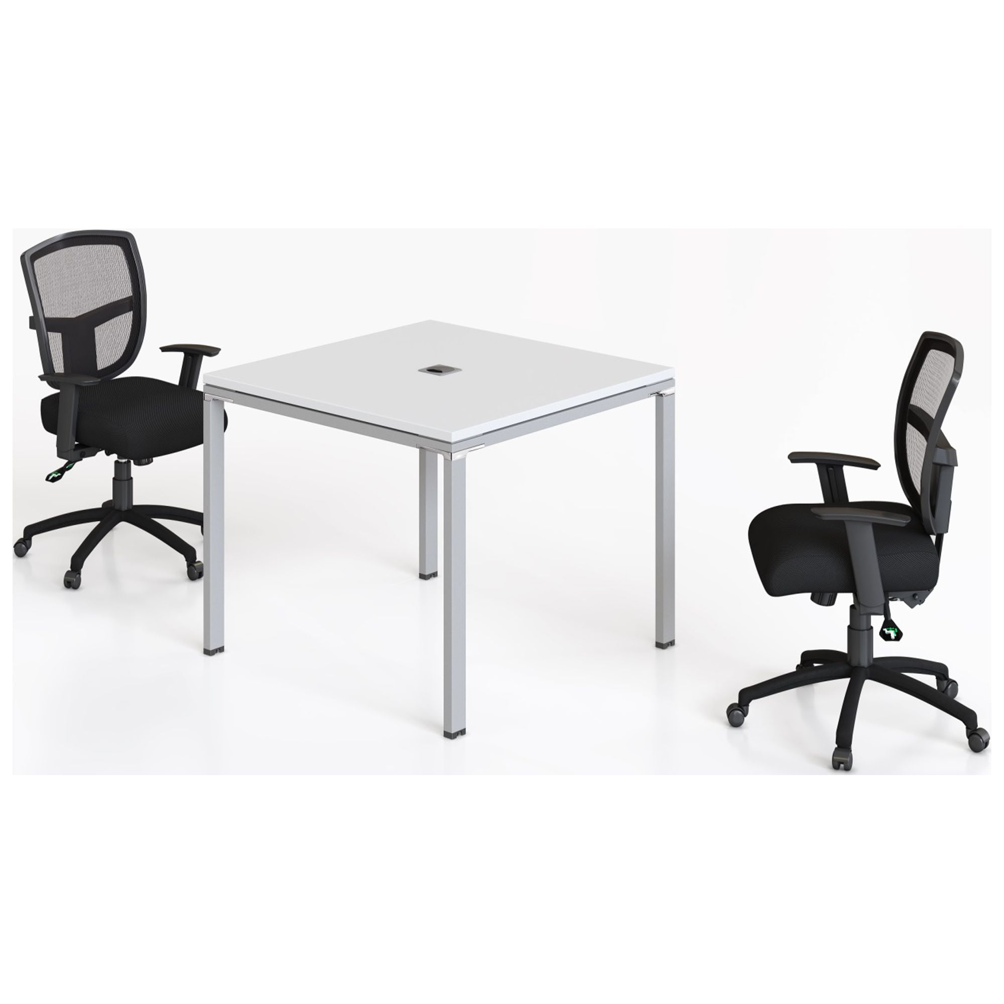 Boss Office Products Simple System Square Conference Table, 29-1/2"H x ...