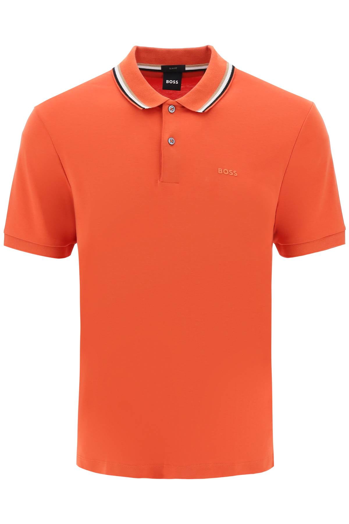 Boss Penrose Polo Shirt In Mercerized Cotton Men