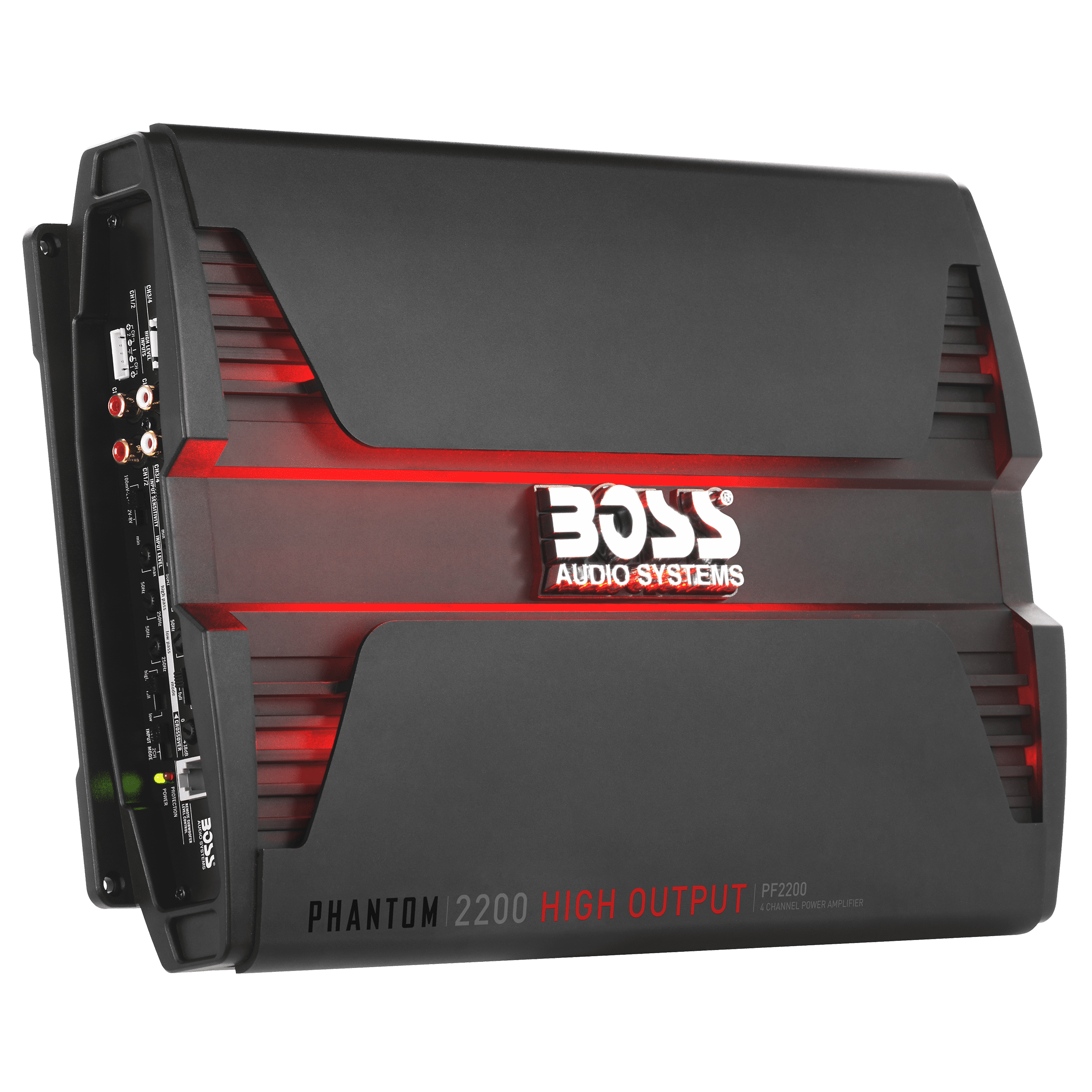 Phantom 2200W 4 Channel Full Range, Class A/B Amplifier - Walmart.com