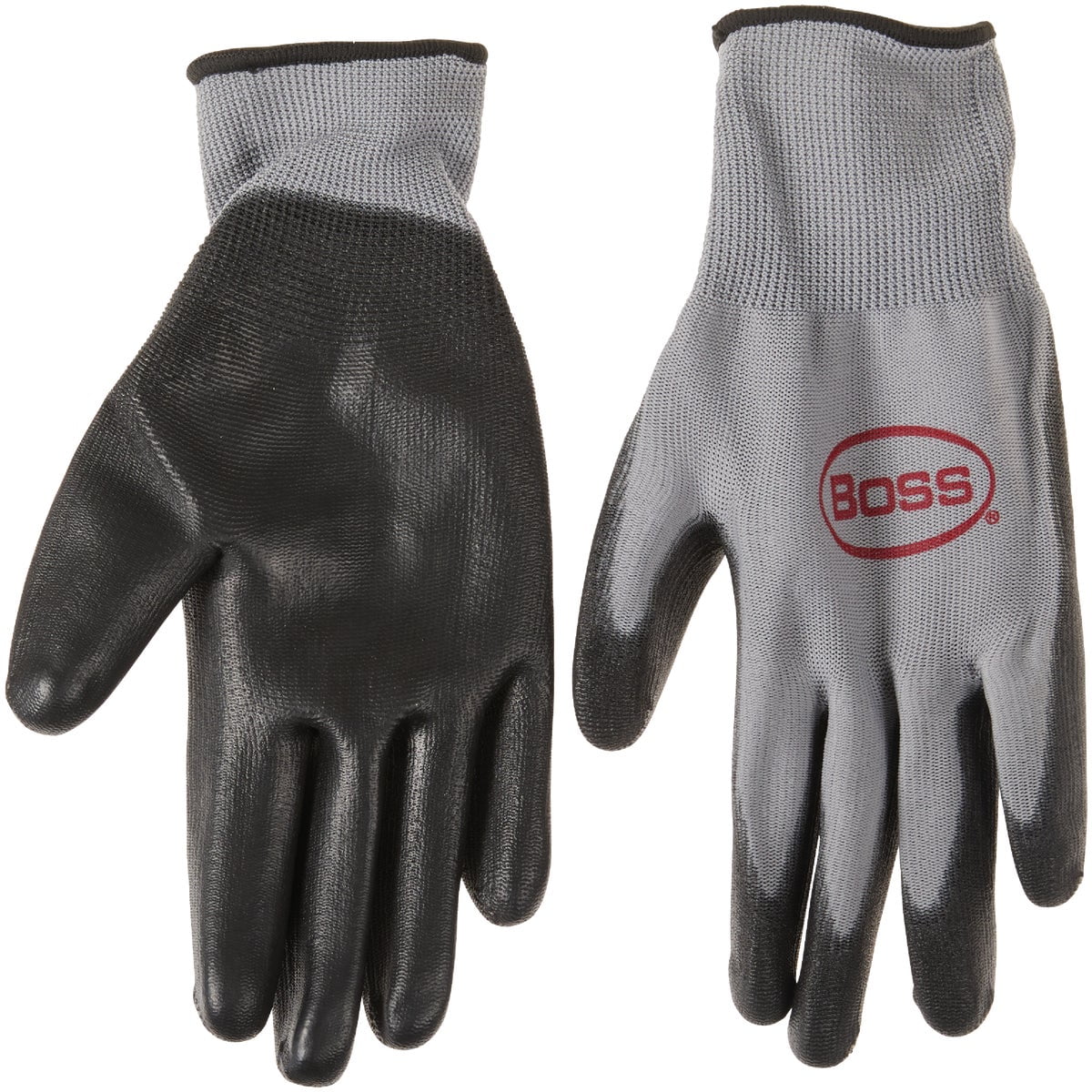Boss Tactile Grip Men's Large Nitrile Coated Glove (10-Pack) B33131 ...