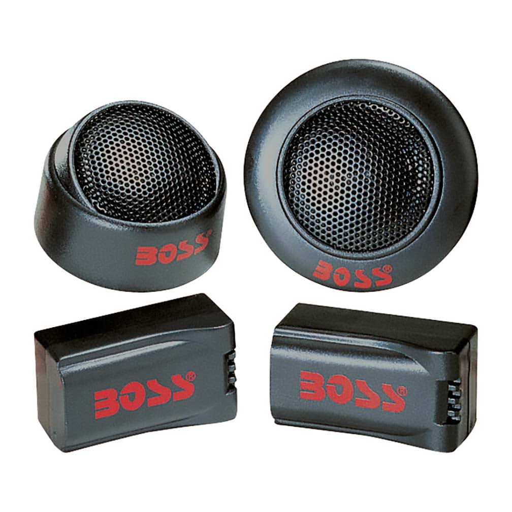 BOSS Audio TW15 1" 250W Max 4-Ohms Car Polyimide Dome Tweeters with ...