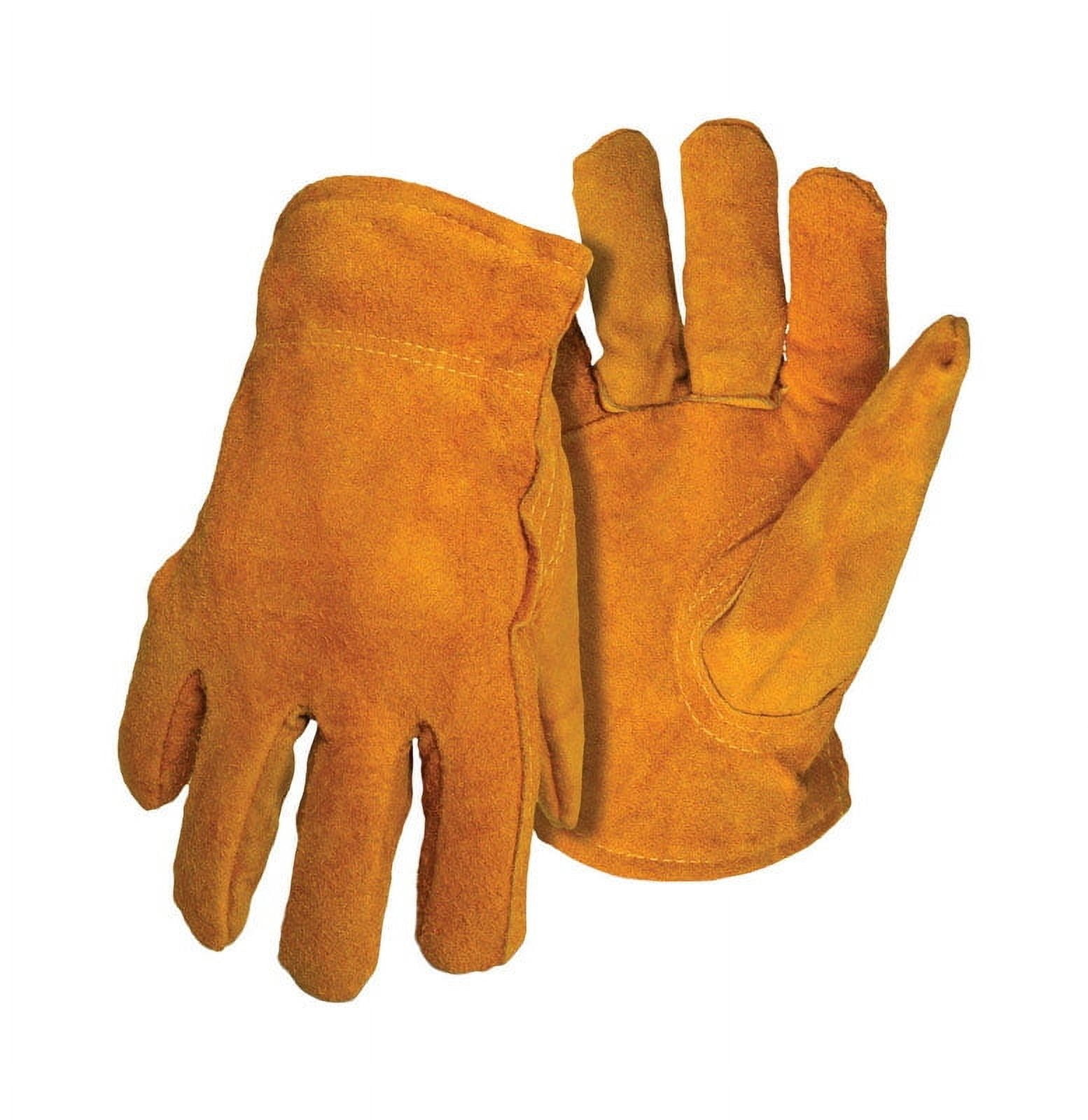 Boss Women's Indoor/Outdoor Driver Work Gloves Tan One Size Fits Most 1 ...