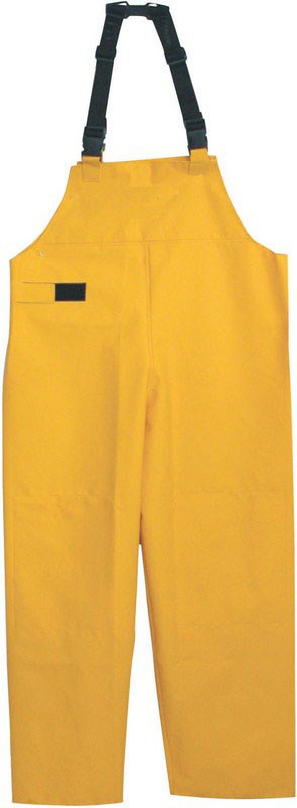 Boss Yellow PVC-Coated Polyester Rain Pants-Bib Style Medium - Walmart.com