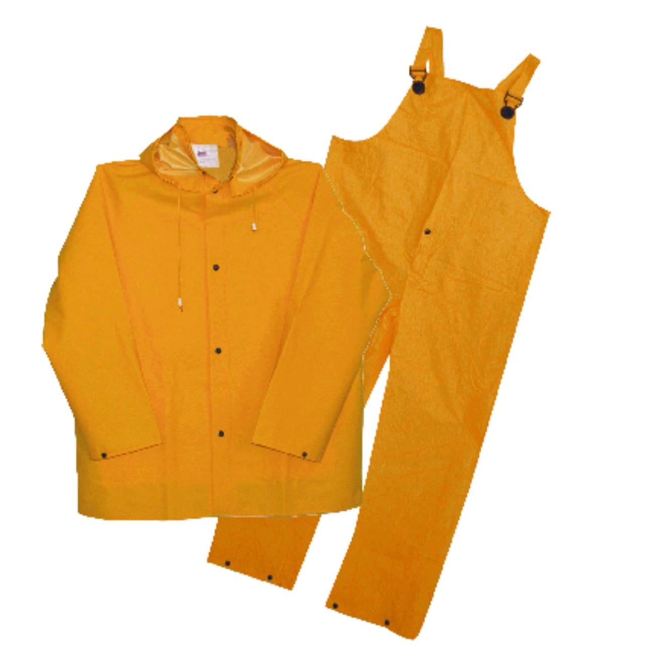Boss Yellow PVC-Coated Polyester Rain Suit S - Walmart.com
