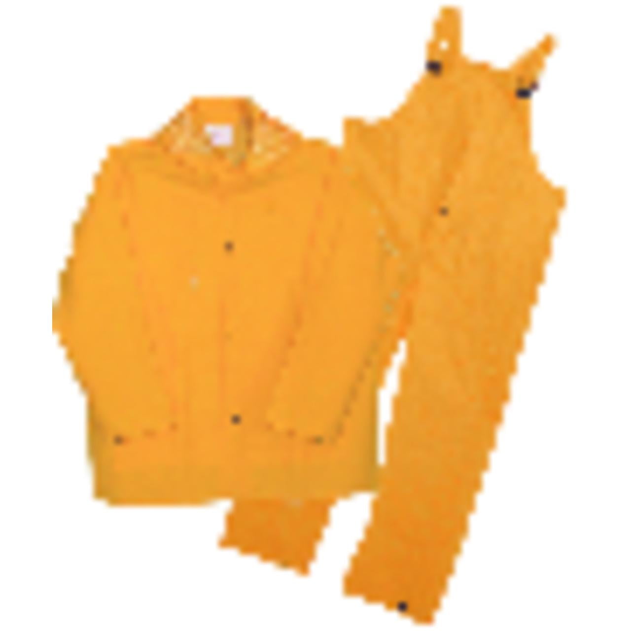 Boss Yellow PVC-Coated Polyester Rain Suit XL - Walmart.com