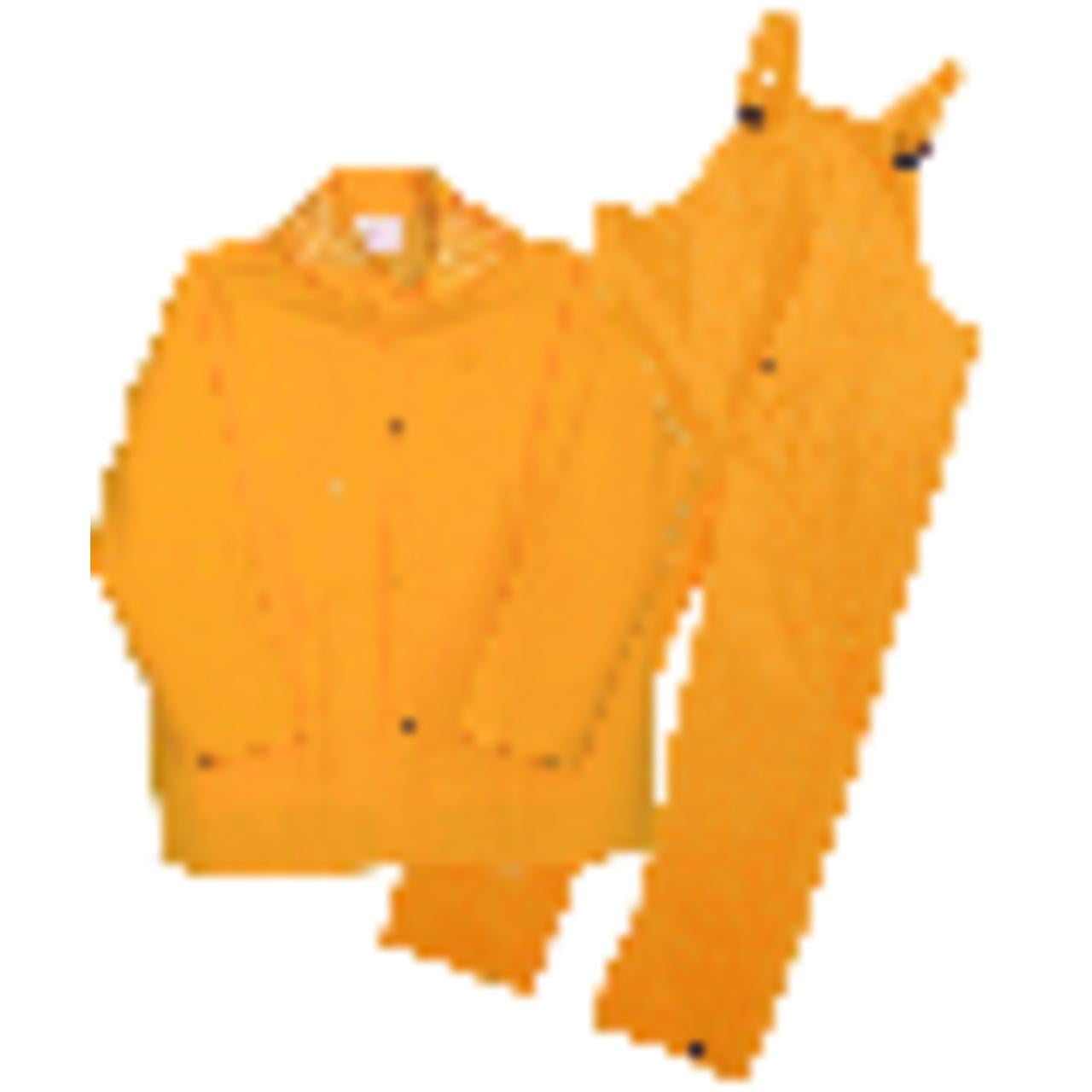 Boss Yellow PVC-Coated Polyester Rain Suit XXL - Walmart.com