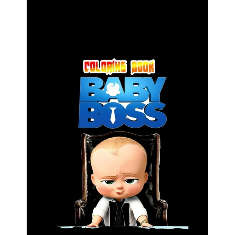 coloring pages for kids boss baby