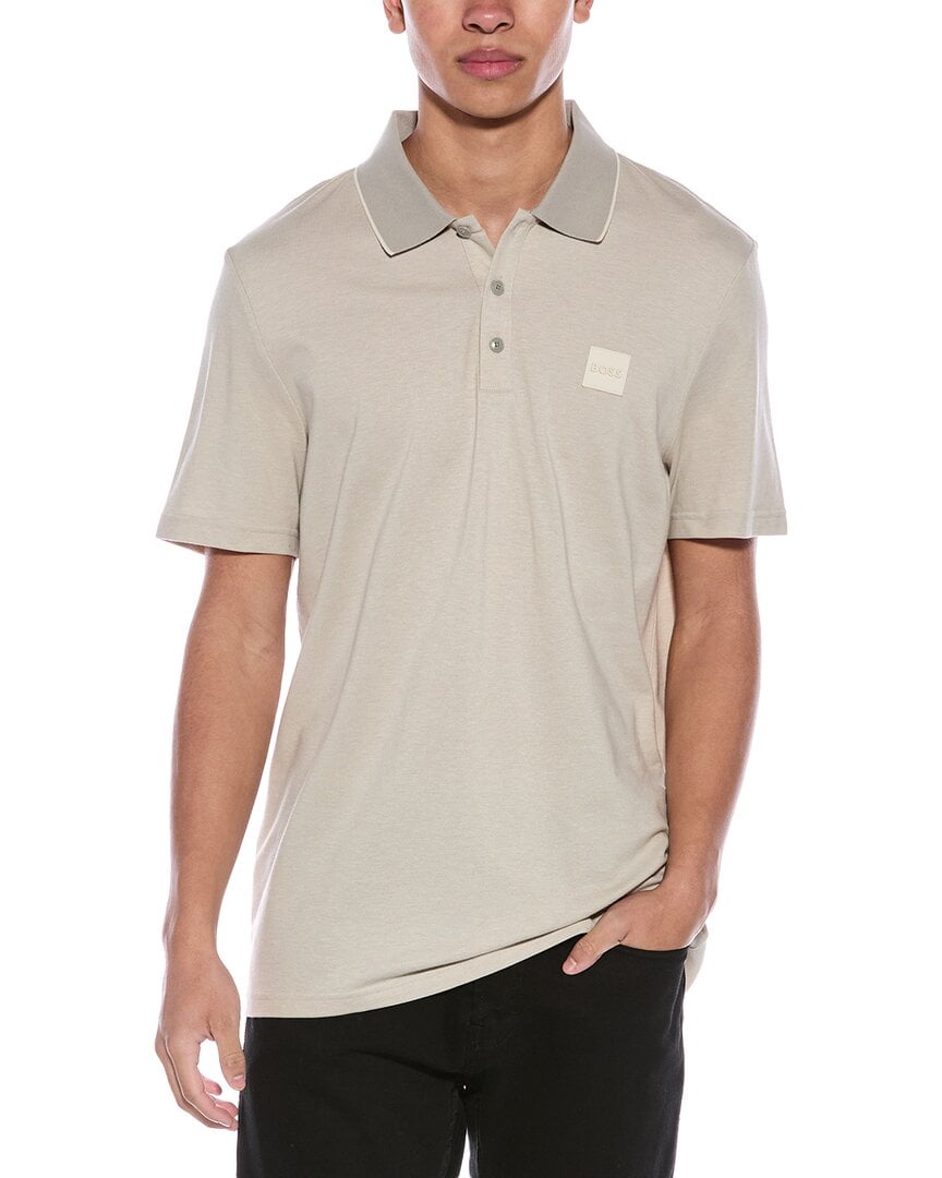 Boss by Hugo Boss mens BOSS Hugo Boss Peoxford Polo Shirt, l, Grey ...