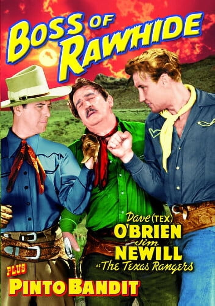 Boss of Rawhide / The Pinto Bandit (DVD), Alpha Video, Western ...