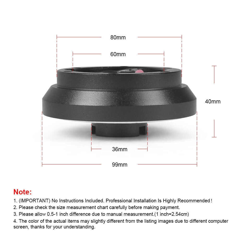 Boss short wheel hub adapter for Mitsubishi Eclipse Galant 3000GT 100H ...