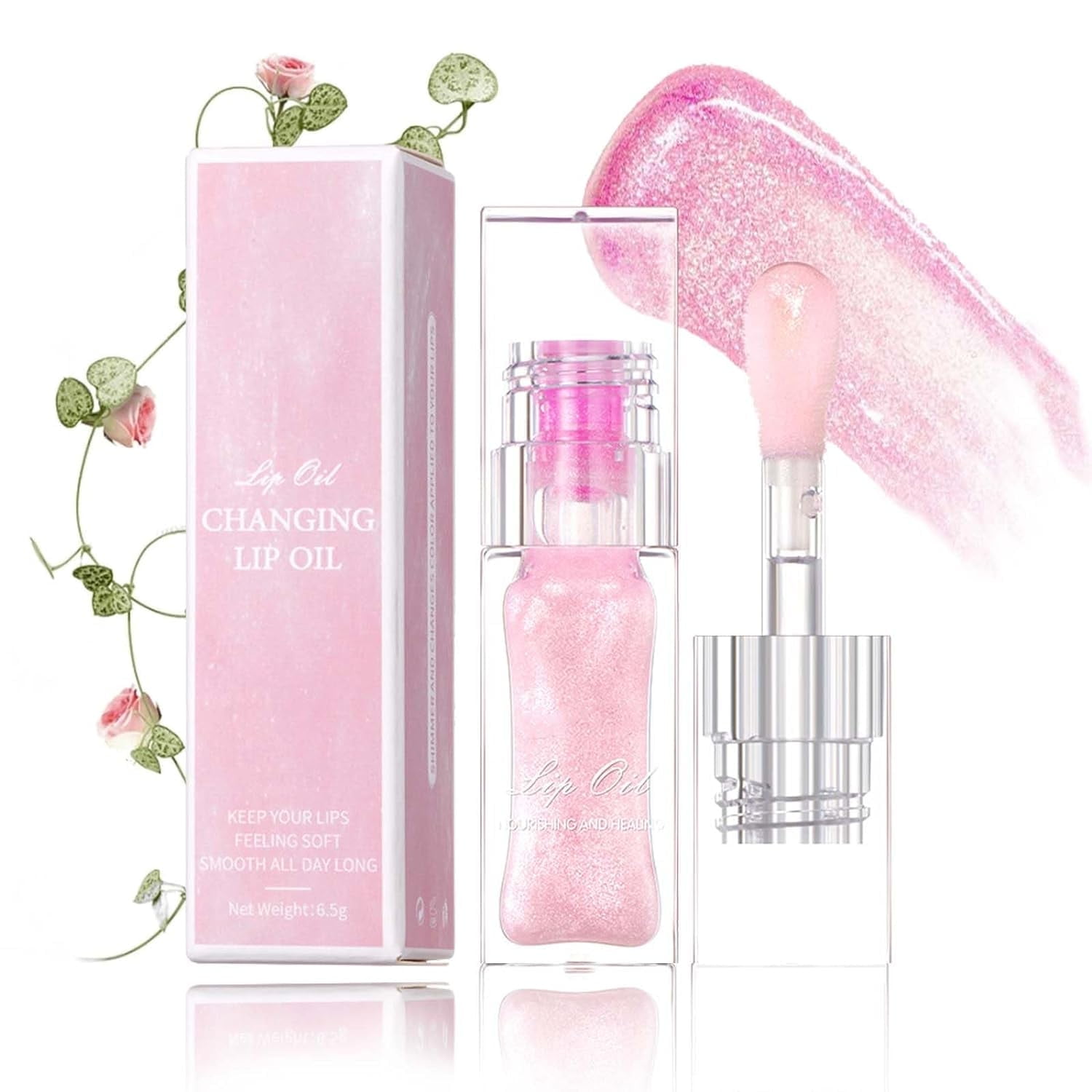 Boss up Color Changing Lip Oil, Bossup Cosmetics Color Changing Lip Oil ...