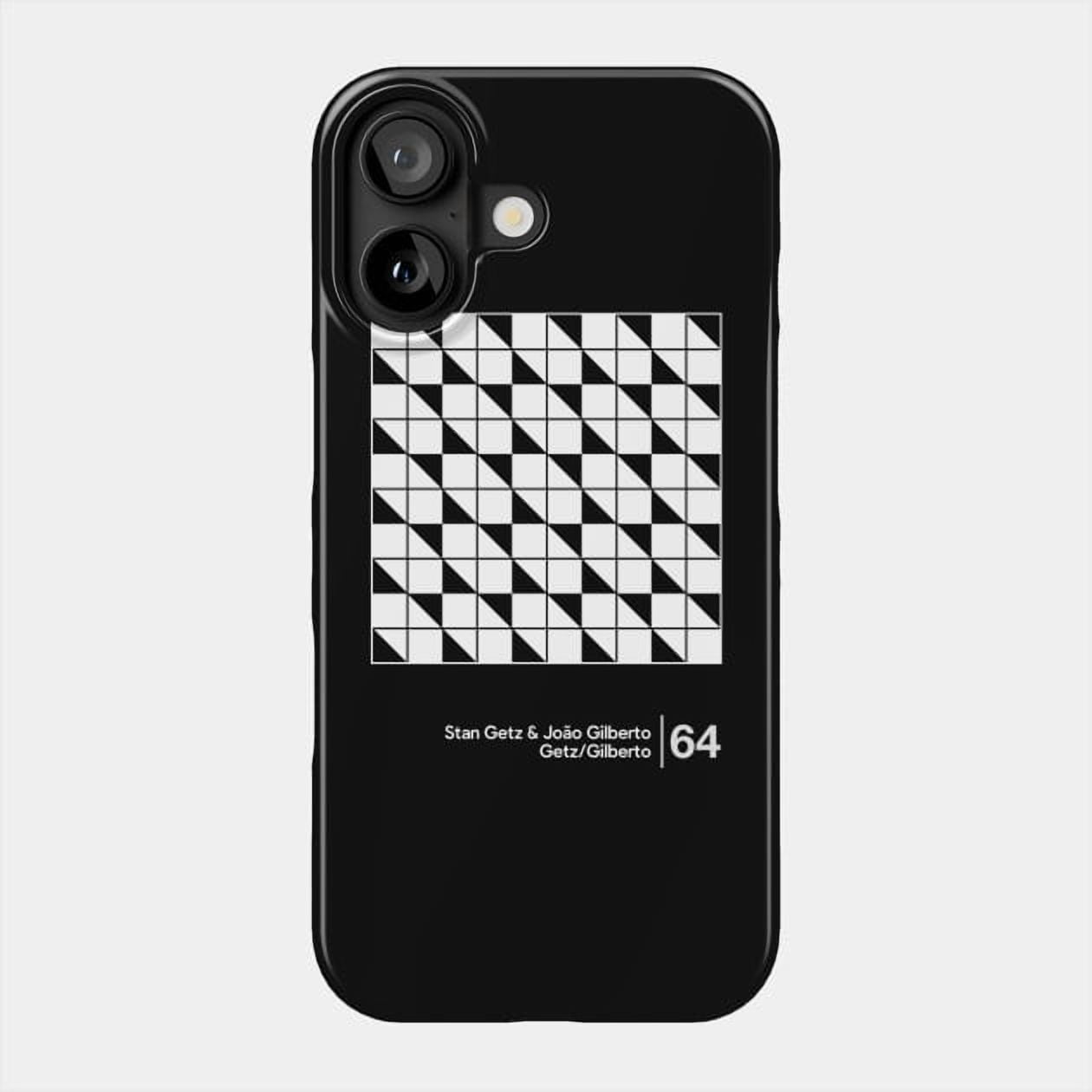 Bossa Nova Jazz Album Inspired Minimalist Graphic Case for iPhone 11,12 ...