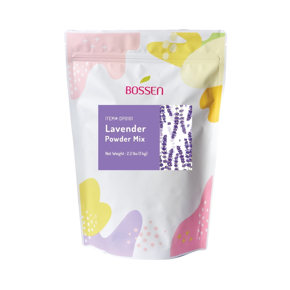 Bossen Lavender Bubble Tea Powder Mix, 2.2 lbs, Refreshing Drink with ...