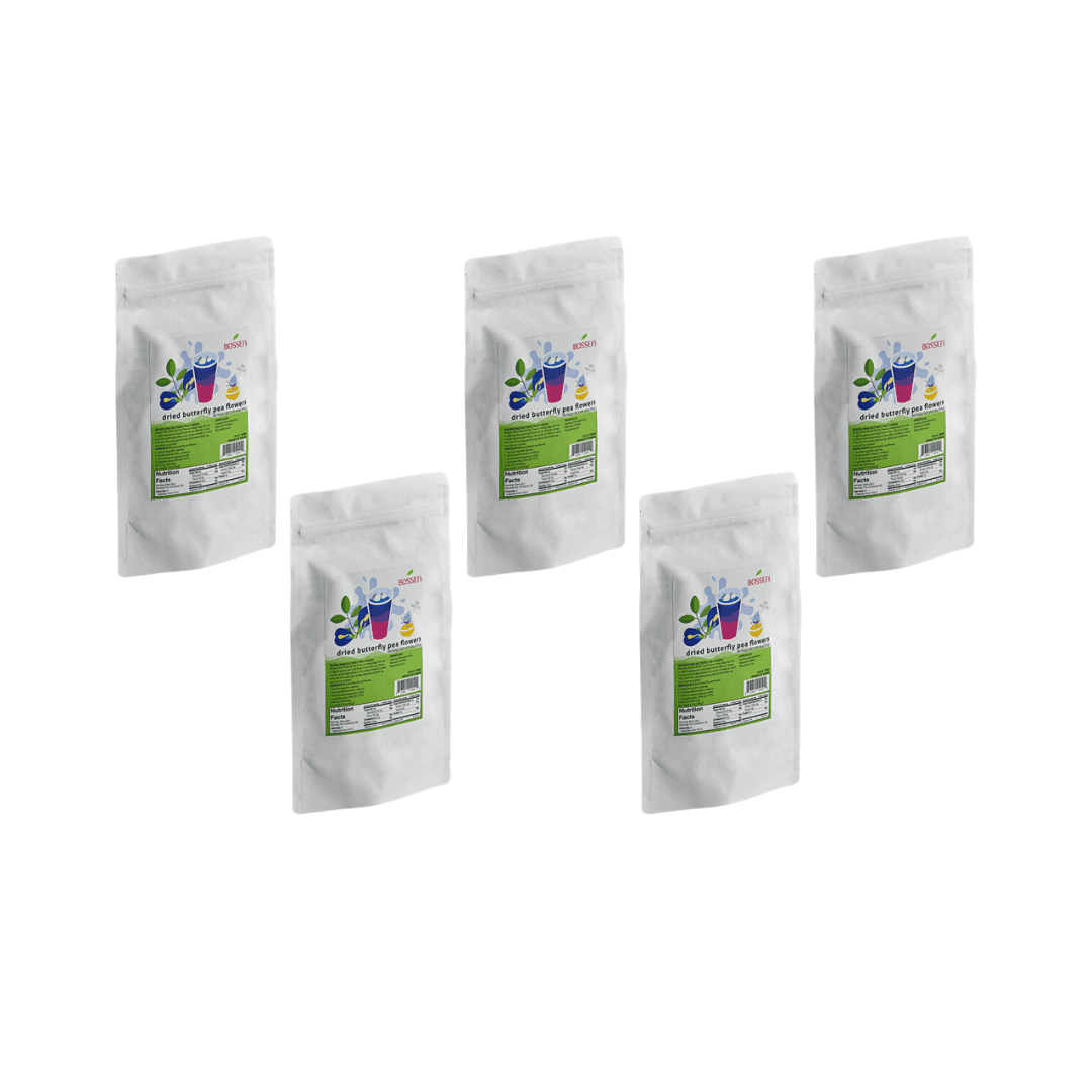 Bossen Dried Butterfly Pea Flower Loose Leaf Tea | 1.7 oz. (50 grams ...