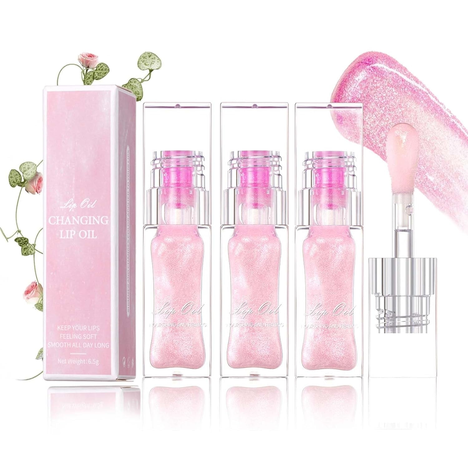 Bossup Cosmetics Color Changing Lip Oil, Boss up Color Changing Lip Oil ...