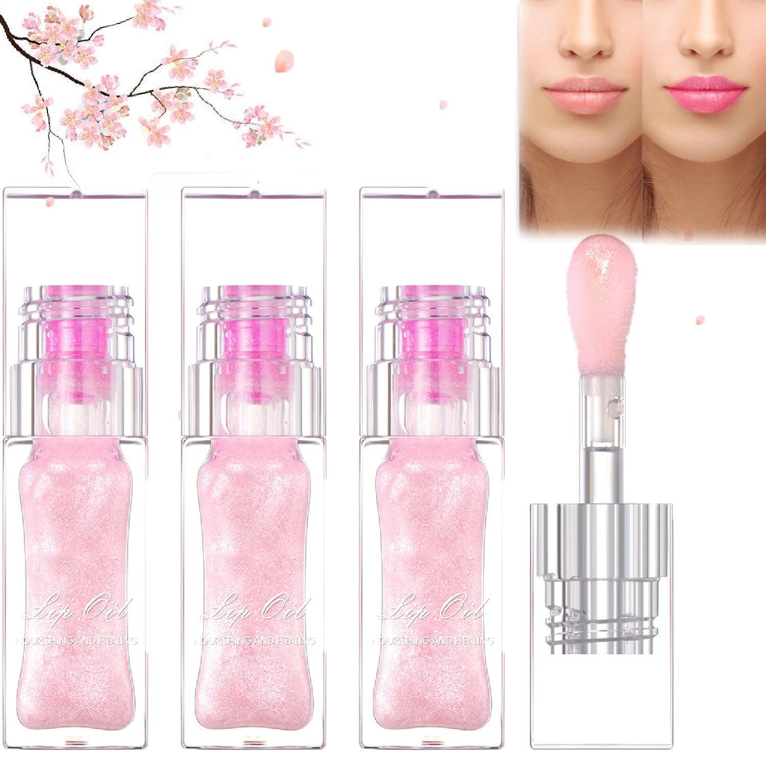 Bossup Cosmetics Color Changing Lip Oil, Magic Big Brush Color Changing ...