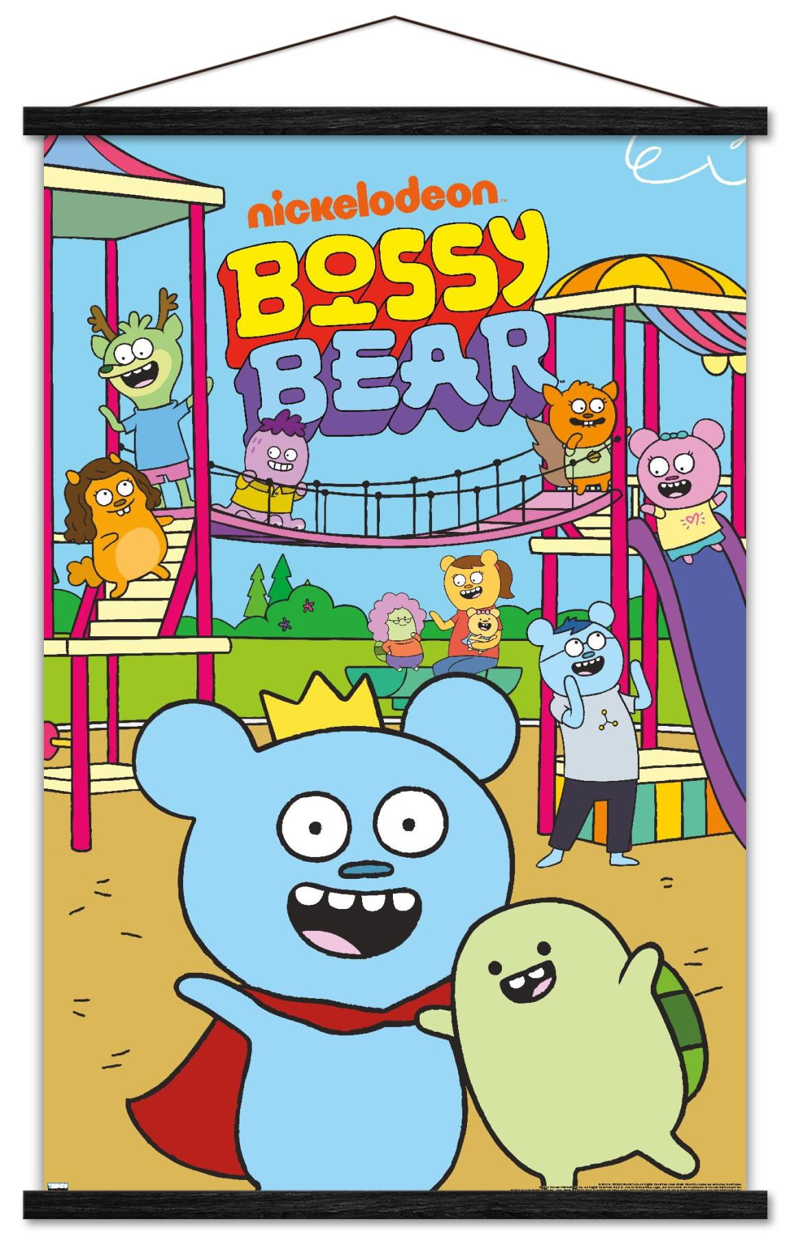 Bossy Bear - Key Art Wall Poster with Magnetic Frame, 22.375" x 34 ...