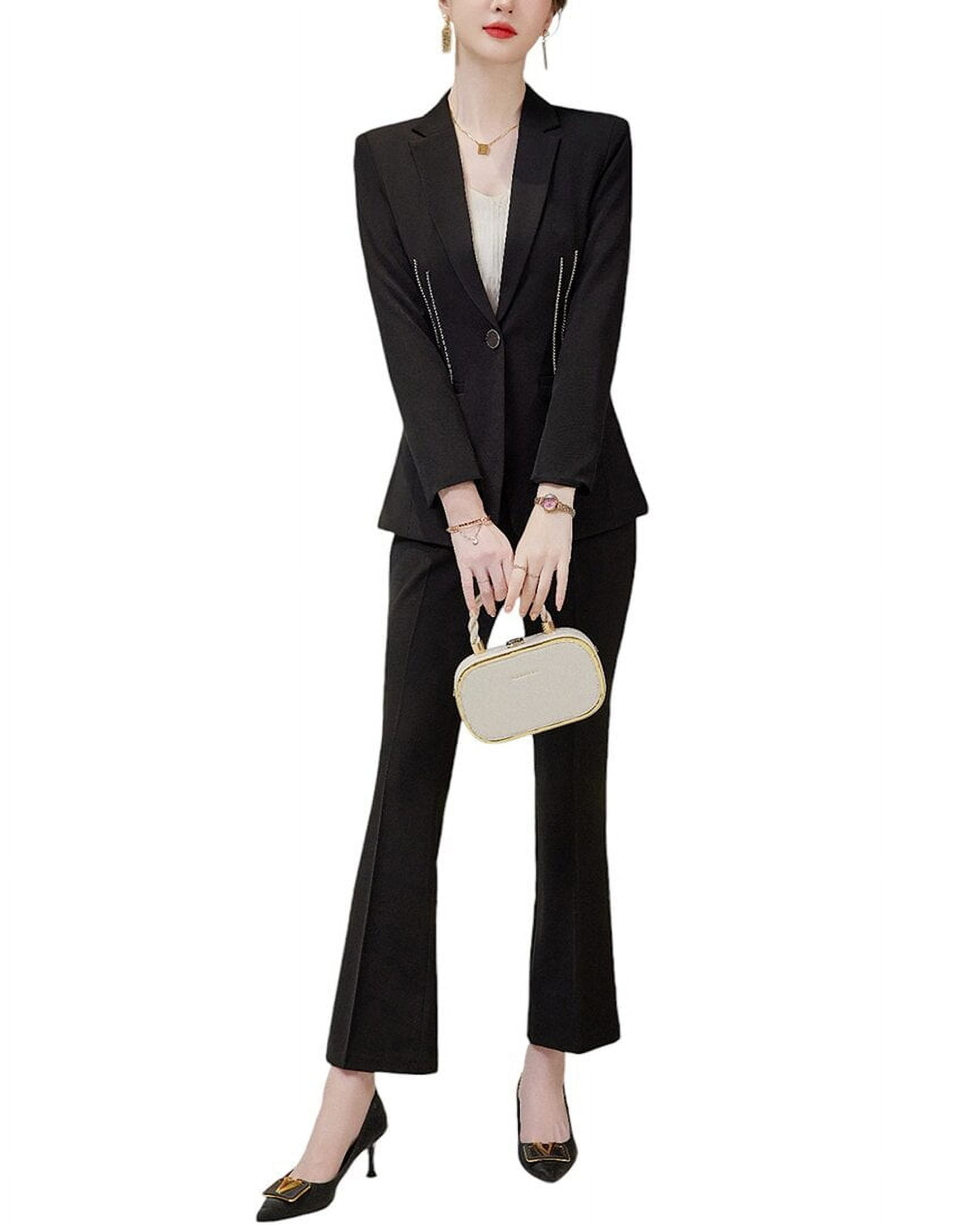 Bossy Chic womens 2pc Blazer & Pant Set, 10 - Walmart.com