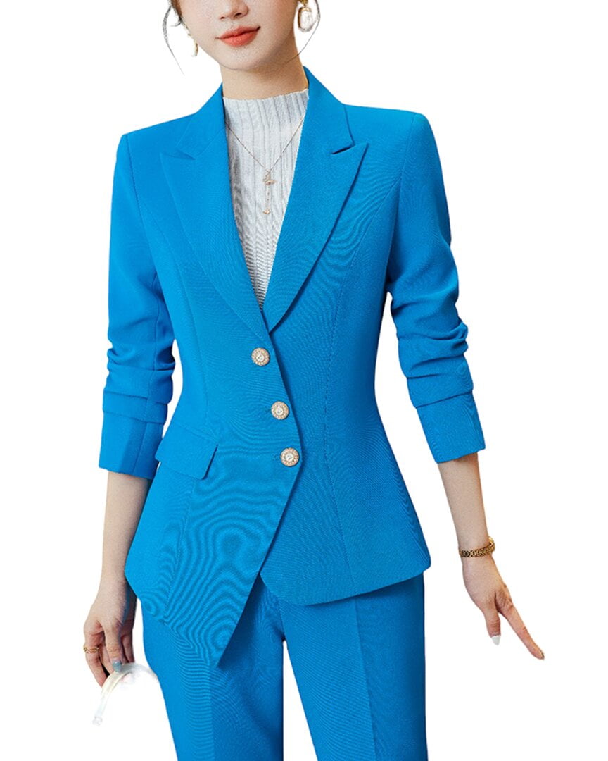 Bossy Chic womens 2pc Blazer & Pant Set, 14 - Walmart.com