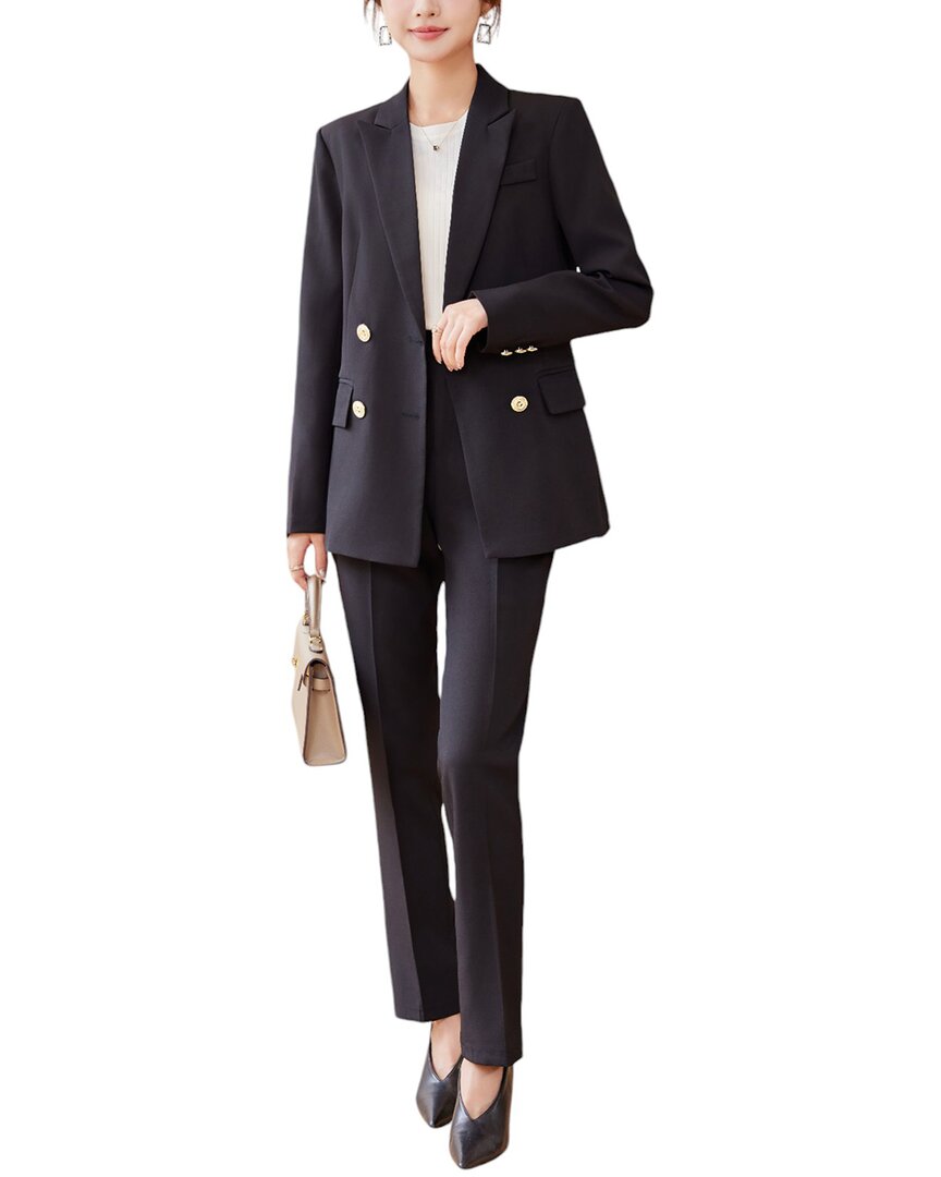 Bossy Chic womens 2pc Blazer & Pant Set, 4 - Walmart.com