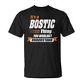 Bostic Name Its A Bostic TShirt - Walmart.com