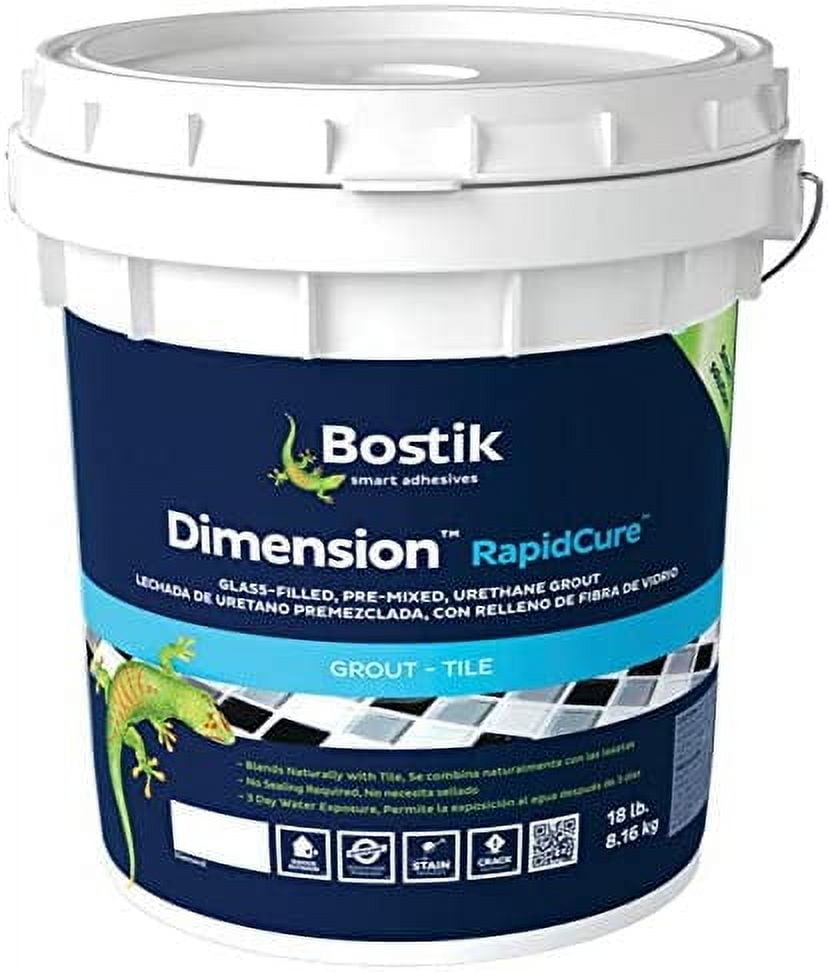 Bostik Dimension StarGlass Grout 700 Silver 9 lbs - Walmart.com