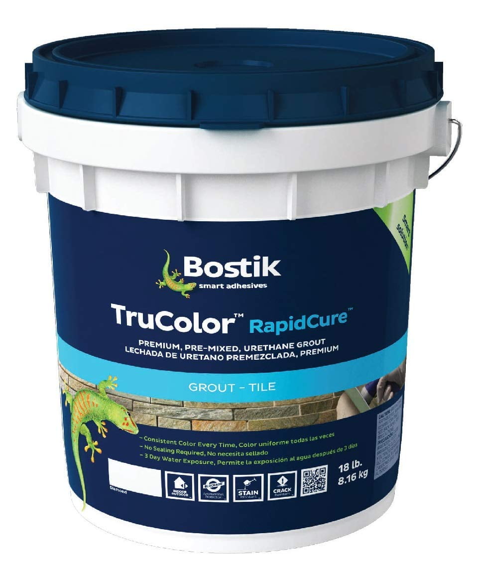 Bostik TruColor RapidCure Grout (9lbs, H144 Misty Gray) - Walmart.com