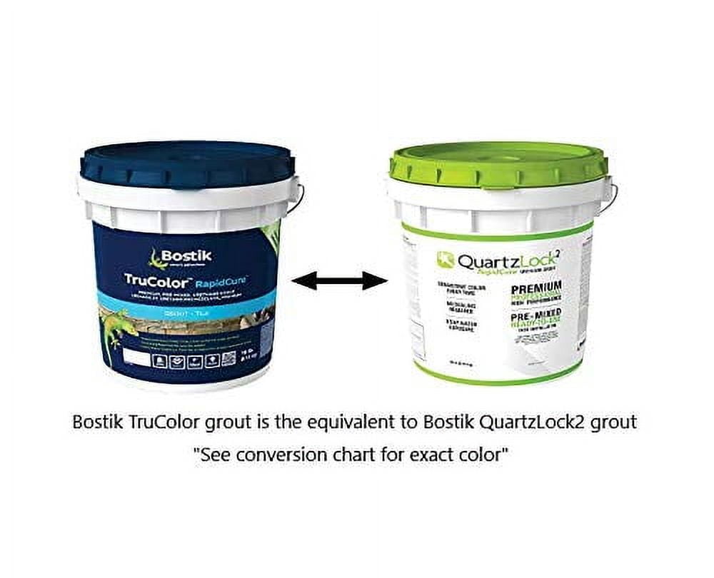 Bostik TruColor RapidCure Grout (9lbs, H196 Lunar) - Walmart.com