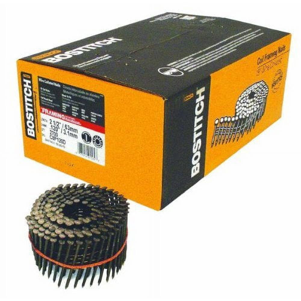 Bostitch, C8P120D, Framing Nail, 2-1/2 in, PK2700 - Walmart.com