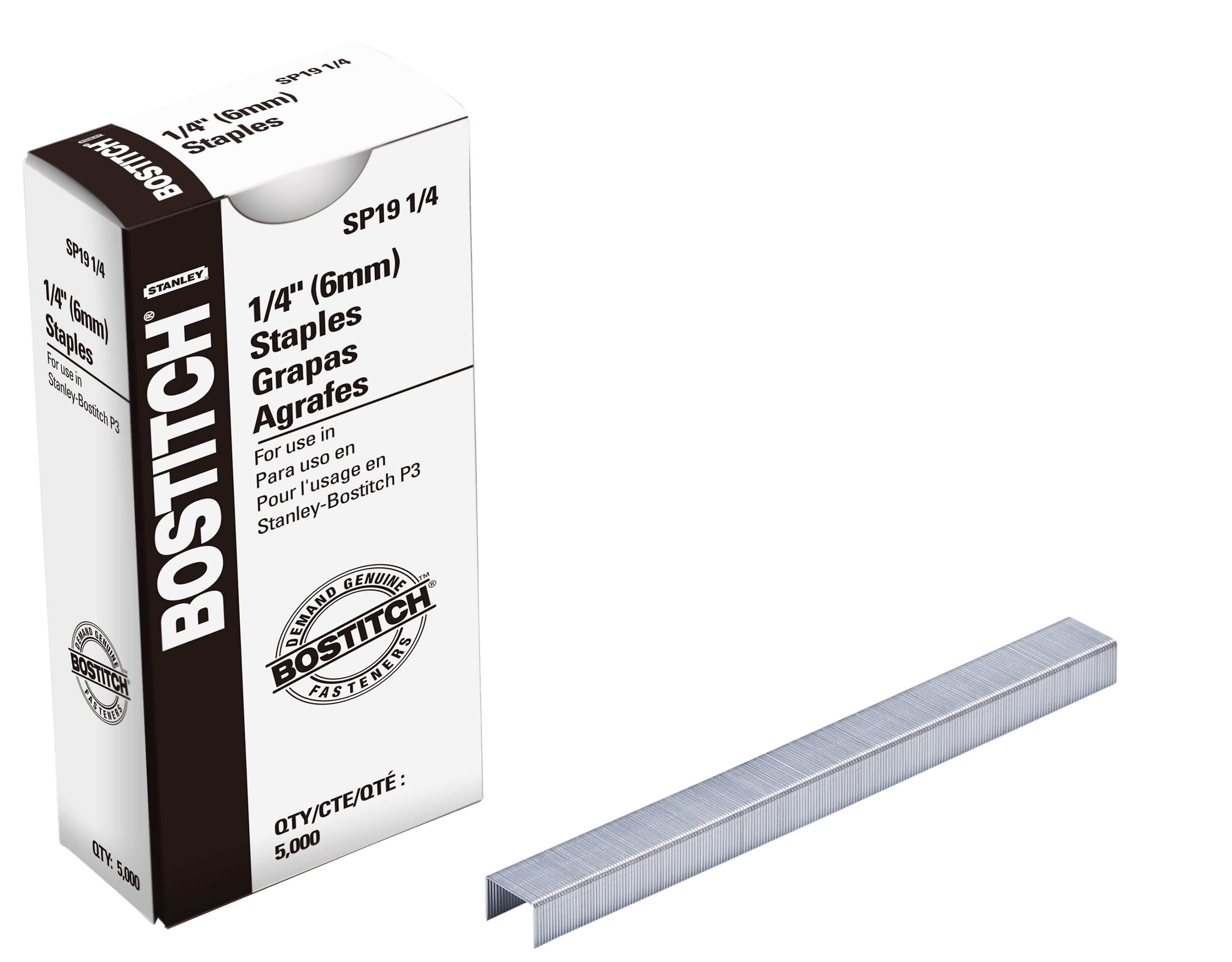 Bostitch Premium Staples for Plier Stapler, 6 Boxes of 5,000 Per Box ...