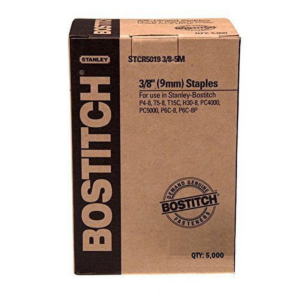 Bostitch Stanley STCR50193/8-5M 3/8" Power Crown Staples - Walmart.com