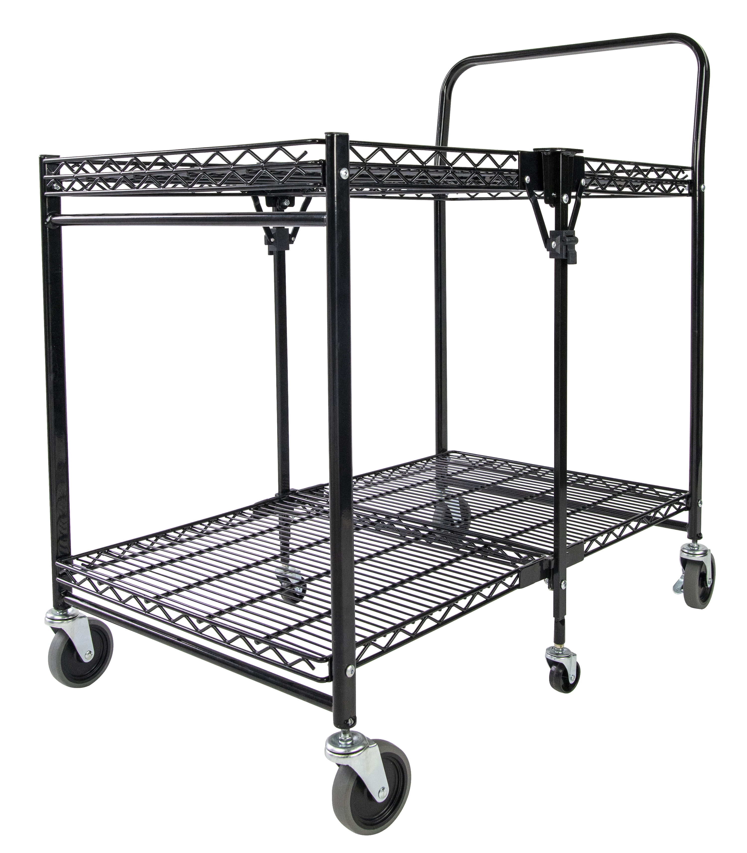 Bostitch Stowaway Folding Utility Cart, Metal Heavy Duty Design, 23.5 ...