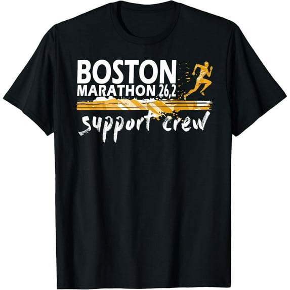 Boston 26.2 Marathon support crew shirt For Men-Women-Youth T-Shirt ...
