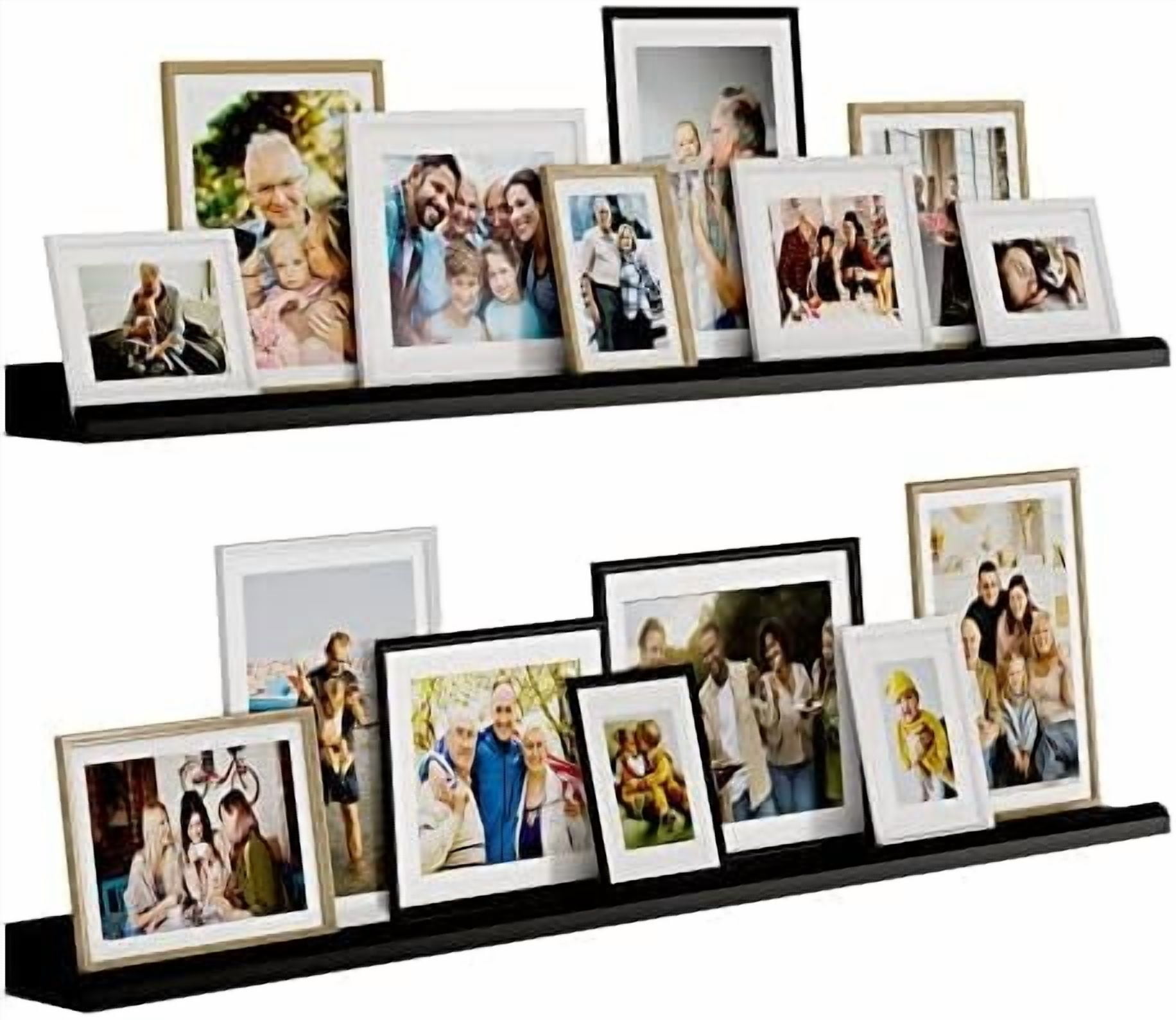 Boston 46" Floating Shelves for Wall Decor, Picture Ledge Shelves for ...