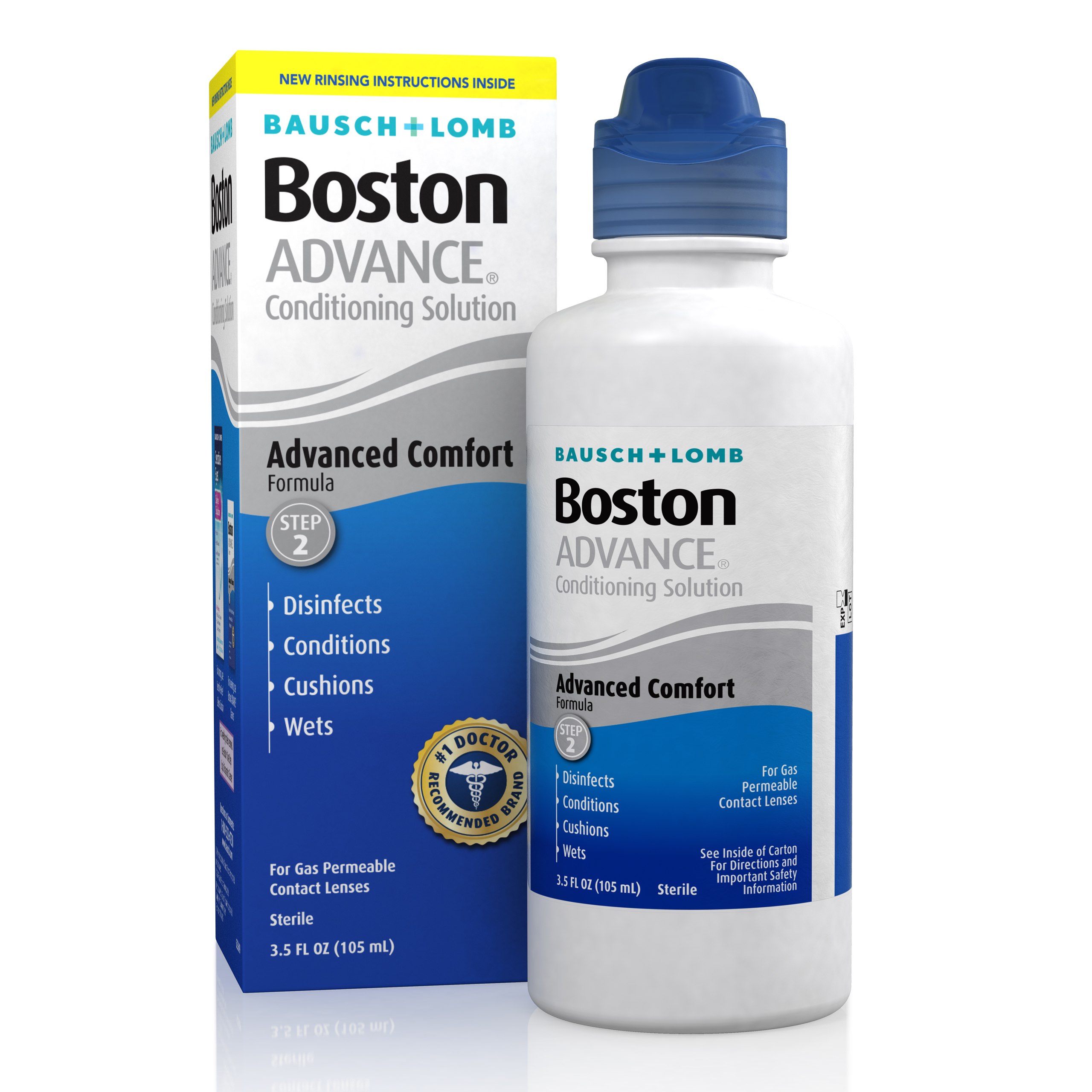 Boston® ORIGINAL Conditioning Solution - from Bausch + Lomb, 3.5 fl oz ...