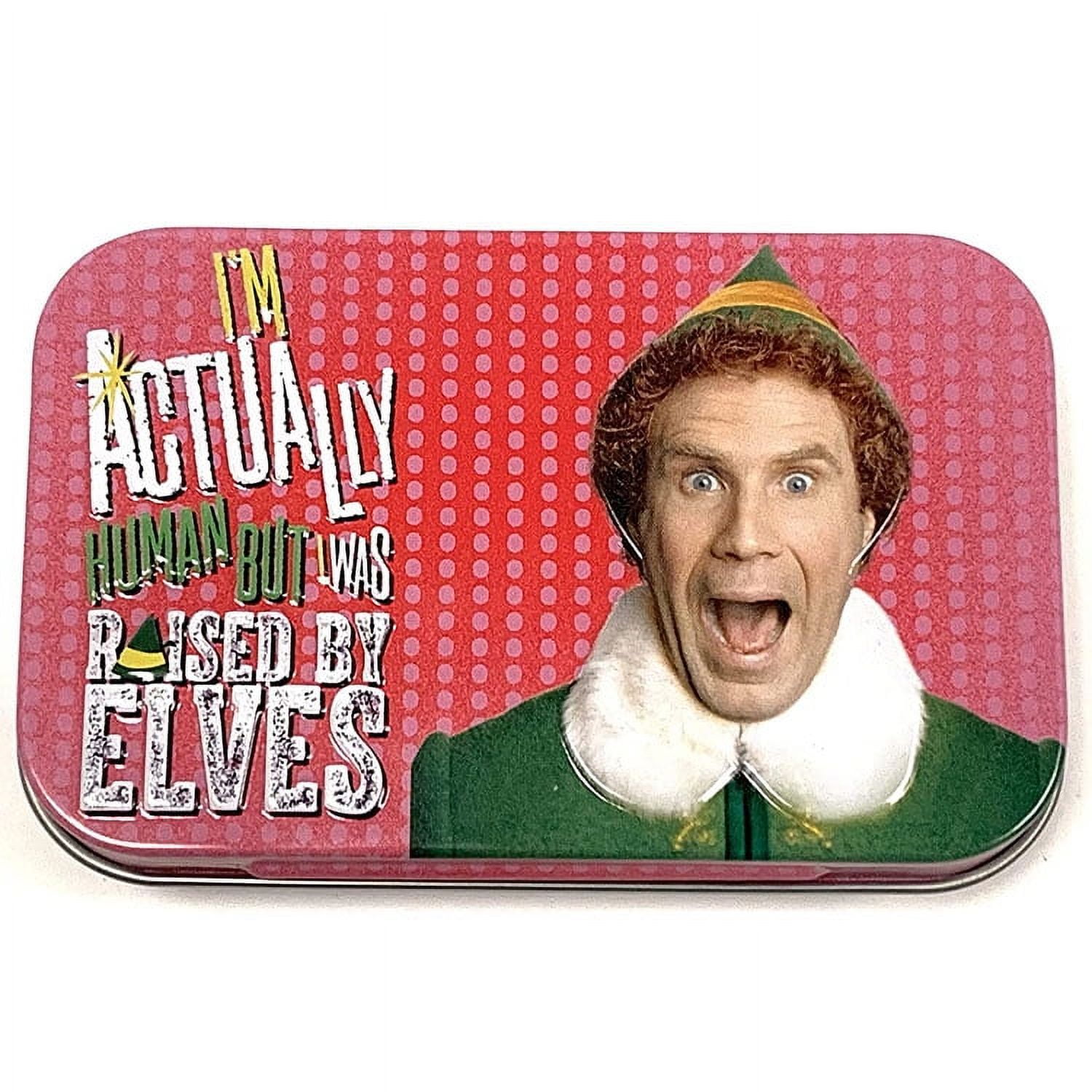 Boston America Buddy The Elf Candy Tin Raised By Elves Pass The Syrup Maple Candy