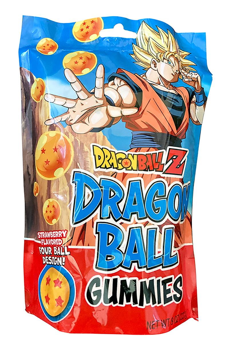 Boston America Candy Bag - DRAGON BALL GUMMY POUCH (Strawberry Flavored ...