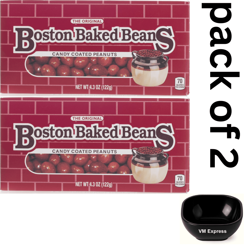 Boston Baked Beans, Original Candy-Coated Peanuts, 4.3 oz Box (pack of ...