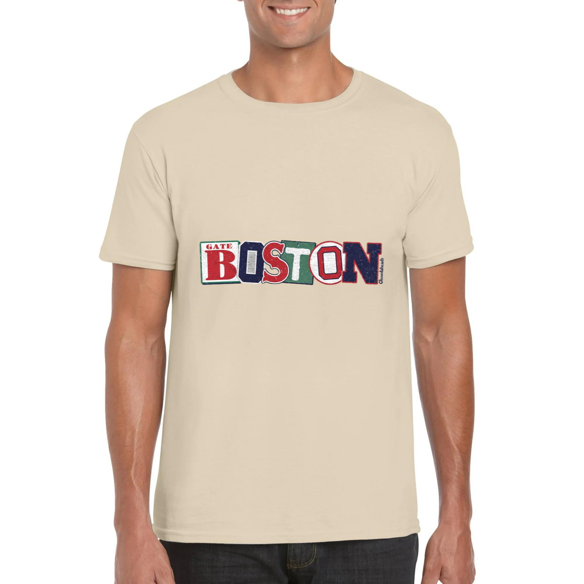 Boston Baseball Pride Tailgater Fan Game Day Supporter Graphic T-Shirt, for men & women, up to ...