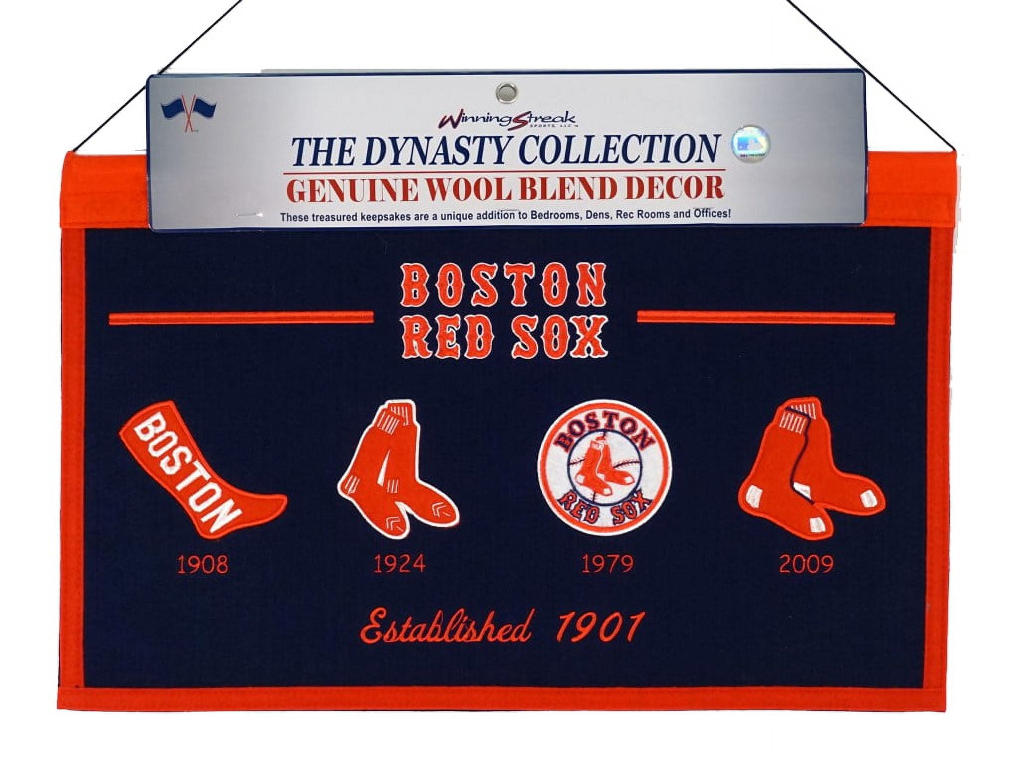 Boston Baseball Red Sox - Established 1901 - Classic Logos through the ...
