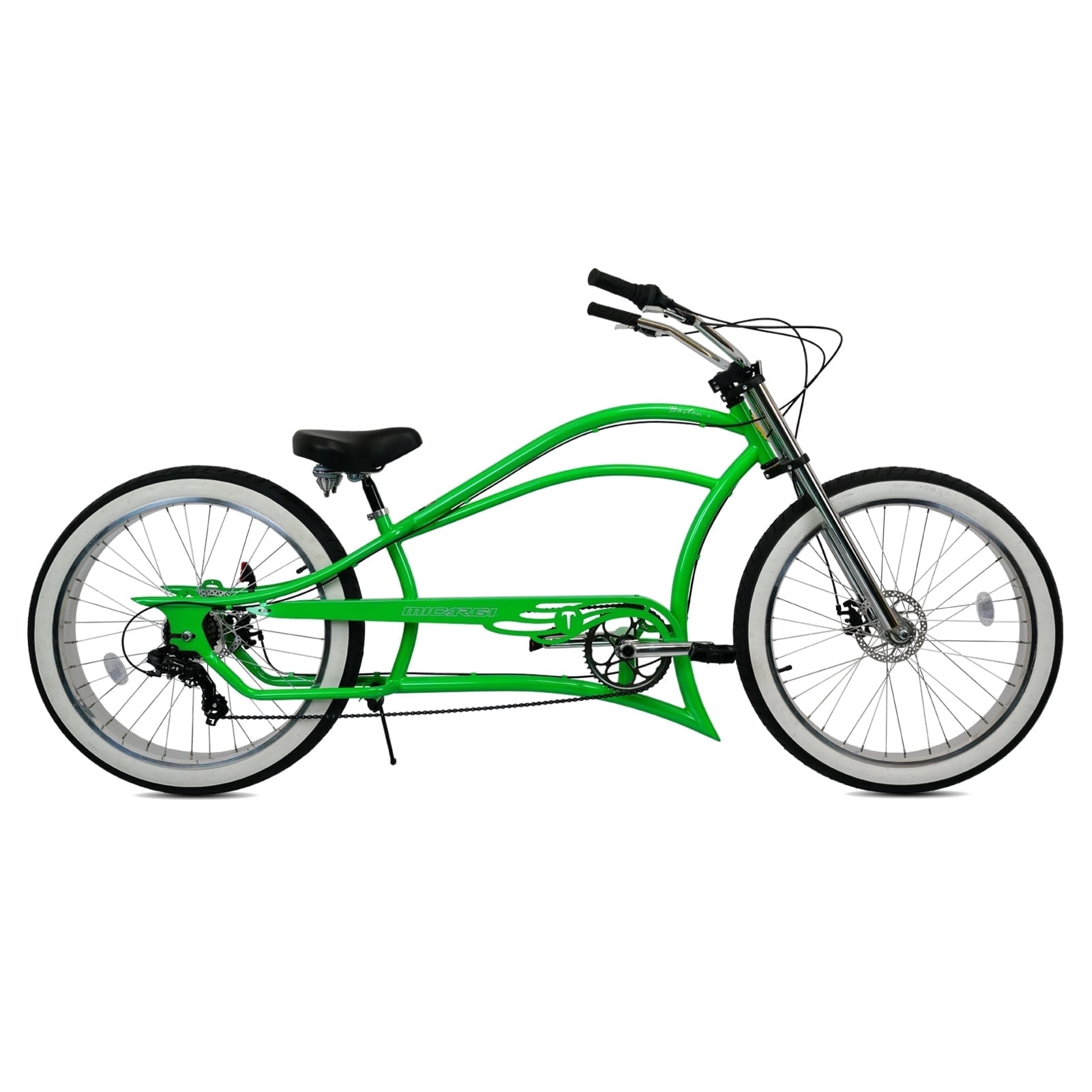 Tracer Boston Stretch Beach Cruiser Bike for Men, 7 Speed, 26 inch ...