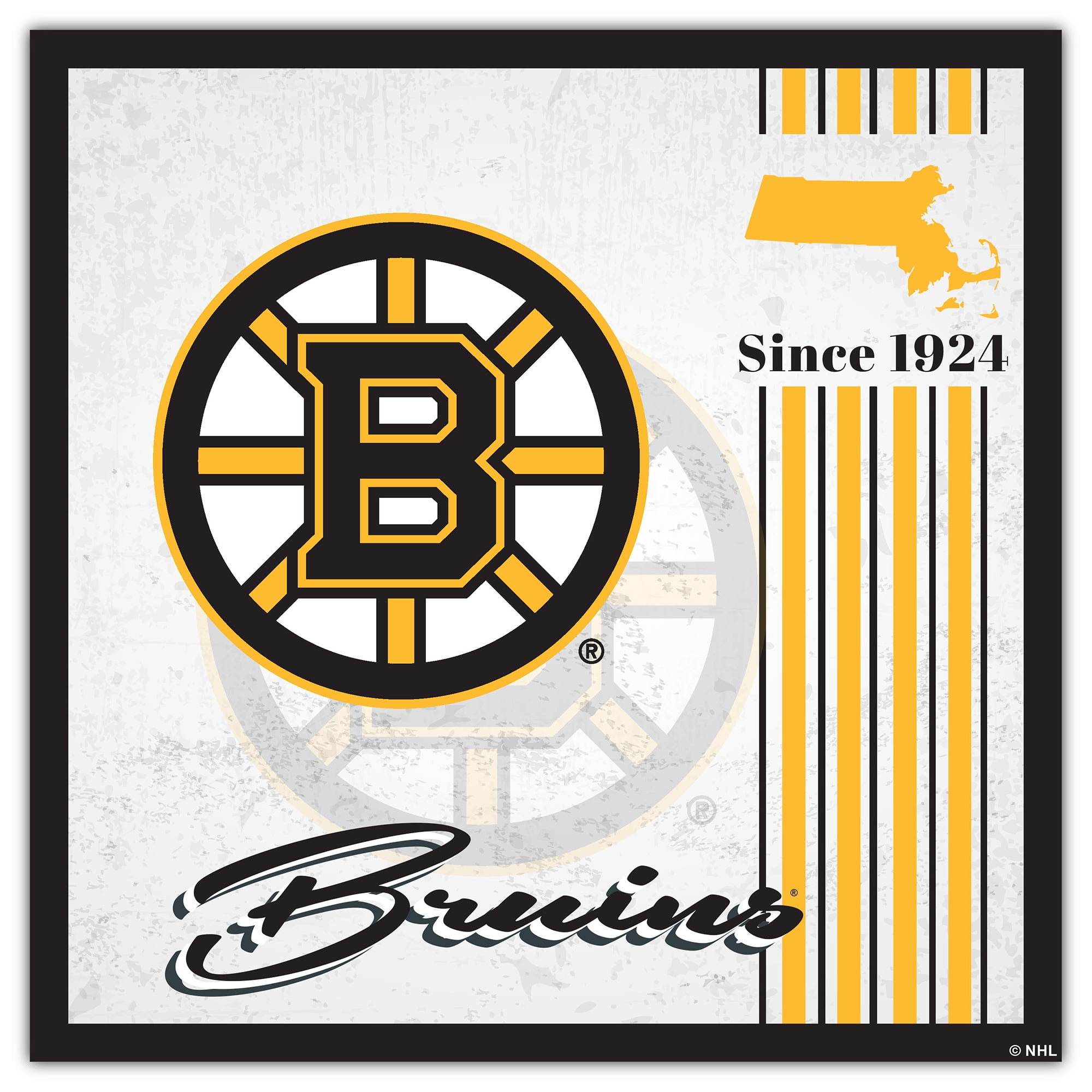 Boston Bruins 10" x 10" Greatest Hits Team Sign - Walmart.com