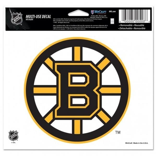 Boston Bruins Decal 5x6 Ultra Color - Walmart.com