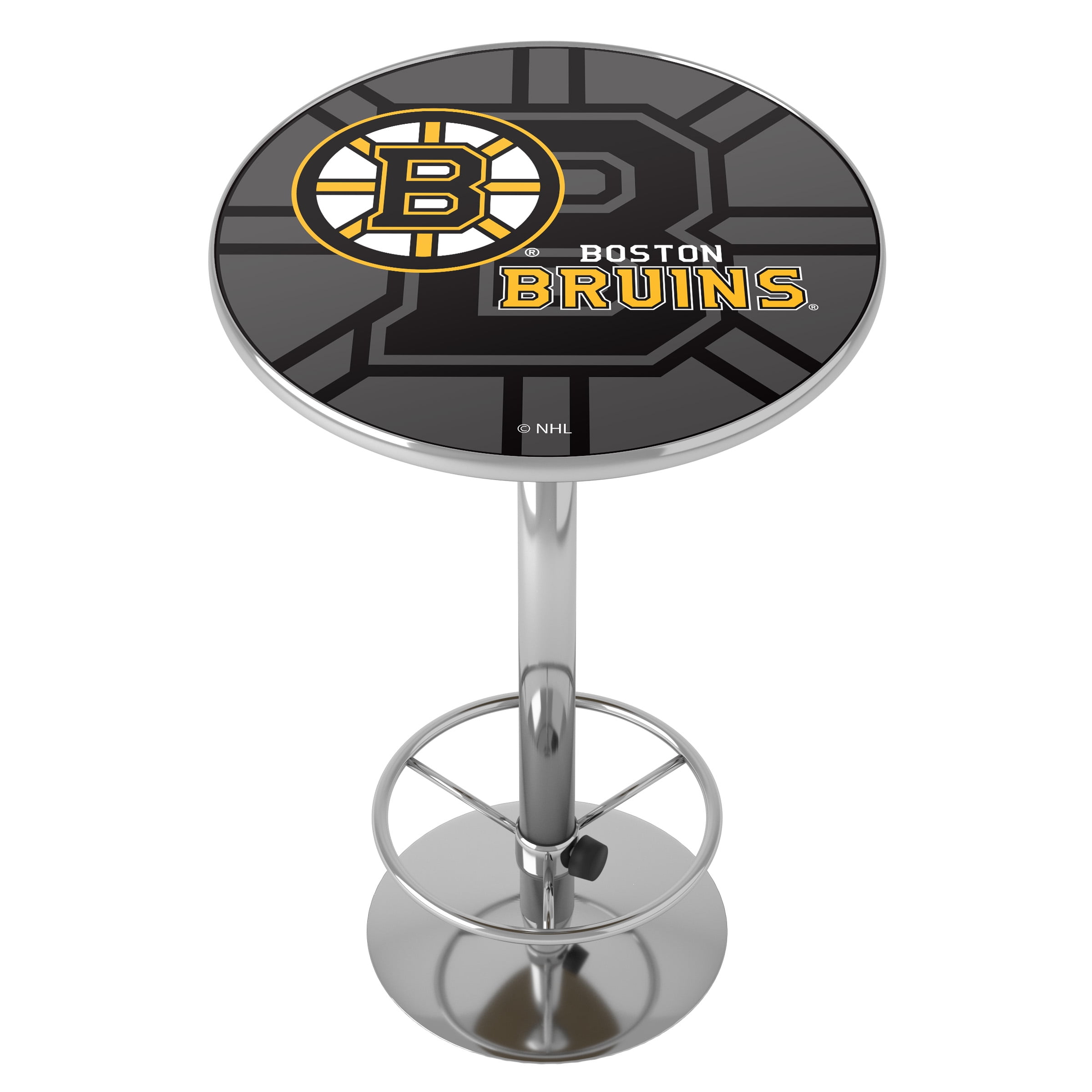 Boston Bruins Bar Table - Acrylic Top - Licensed - Walmart.com