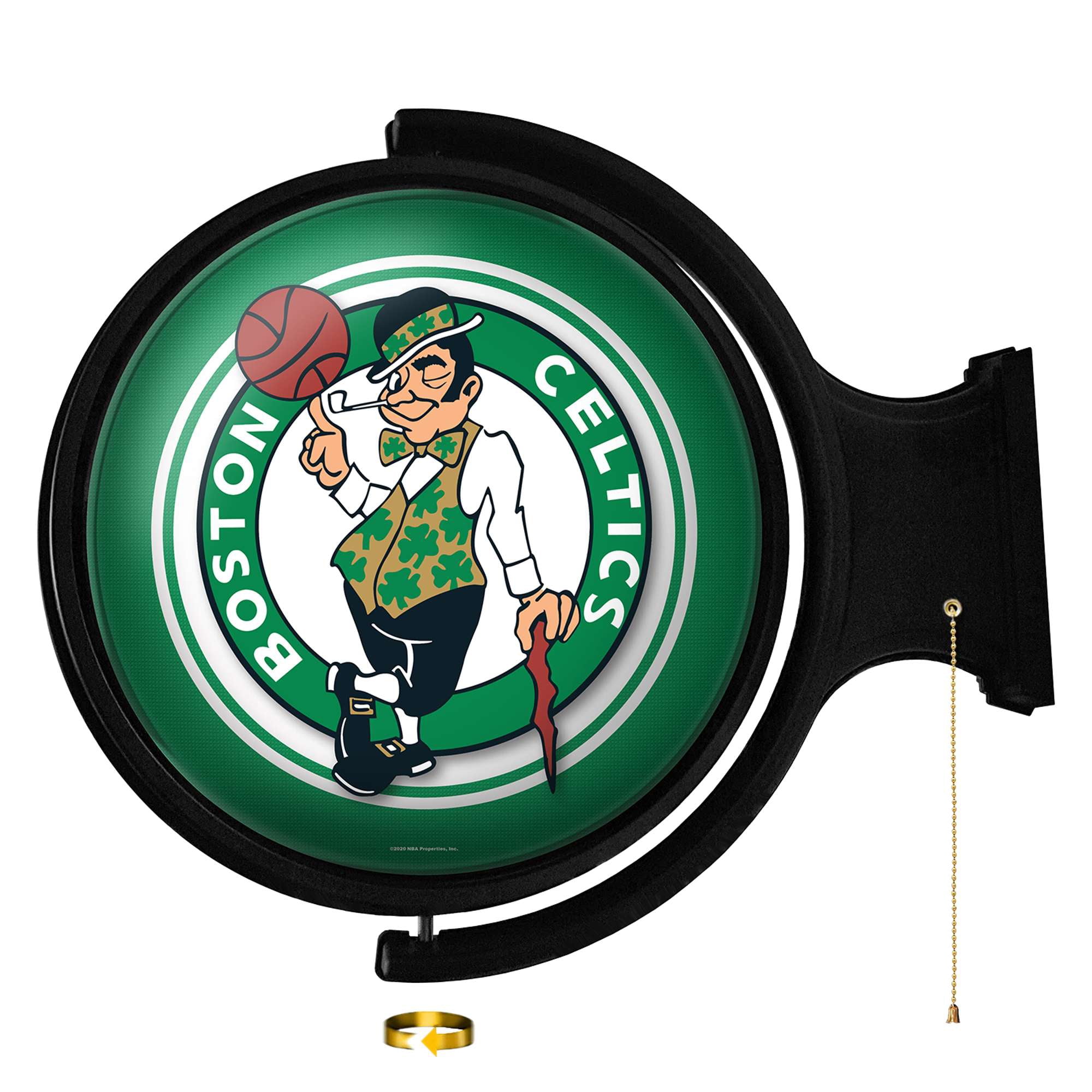 Boston Celtics 21'' x 23'' Rotating Lighted Wall Sign - Walmart.com