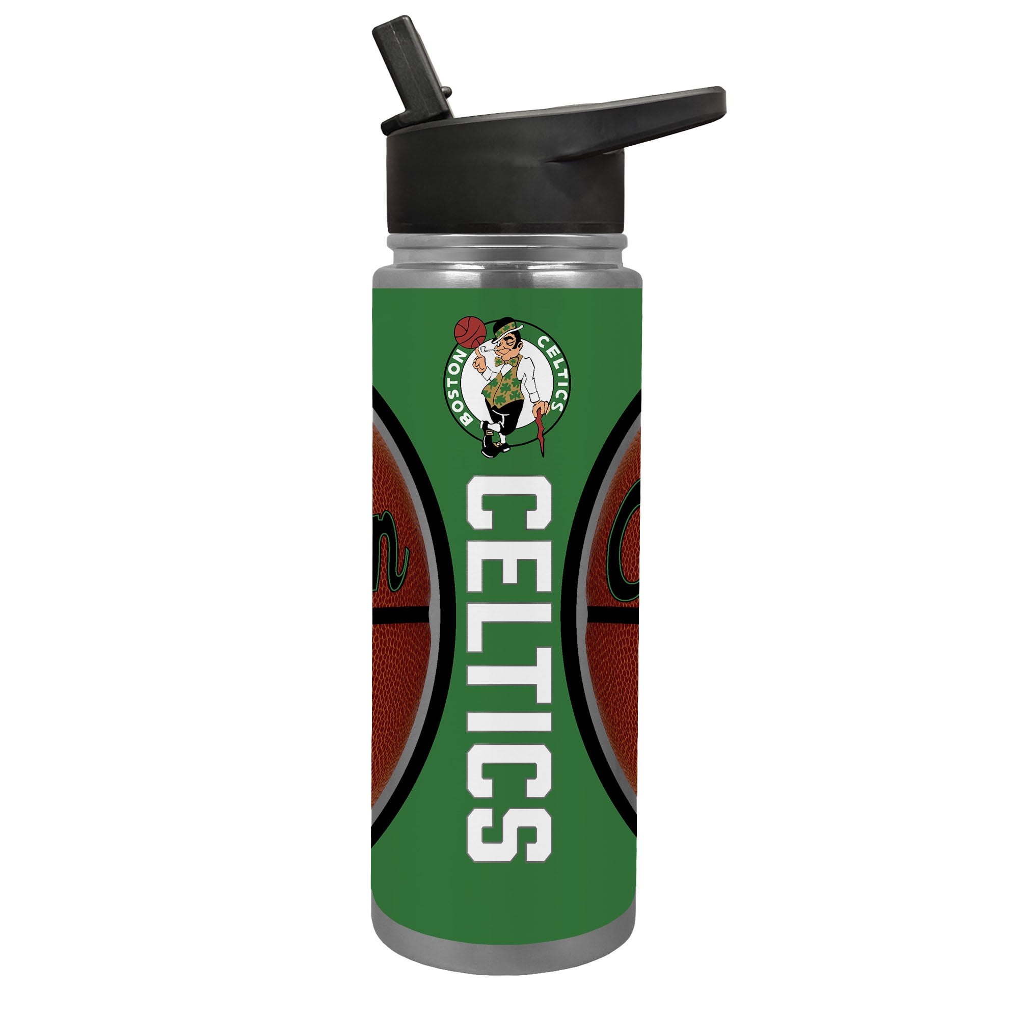 Boston Celtics 24oz. Jr. Thirst Game Ball Hydration Bottle - Walmart.com