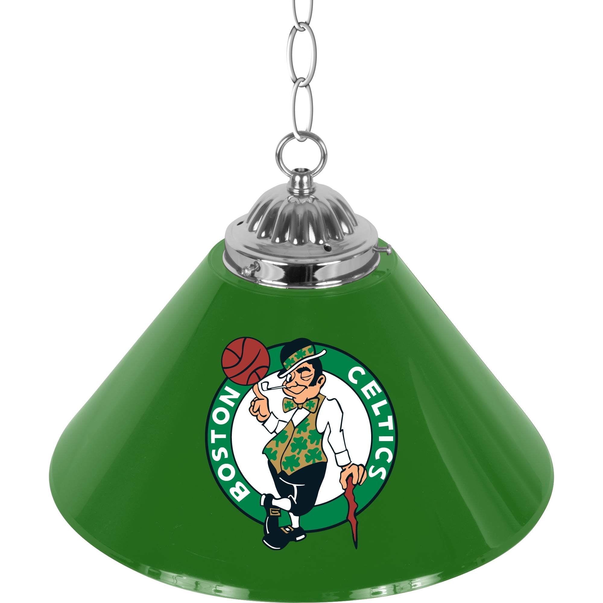 Free Shipping! Trademark Gameroom Boston Celtics 14-Inch Pendant ...