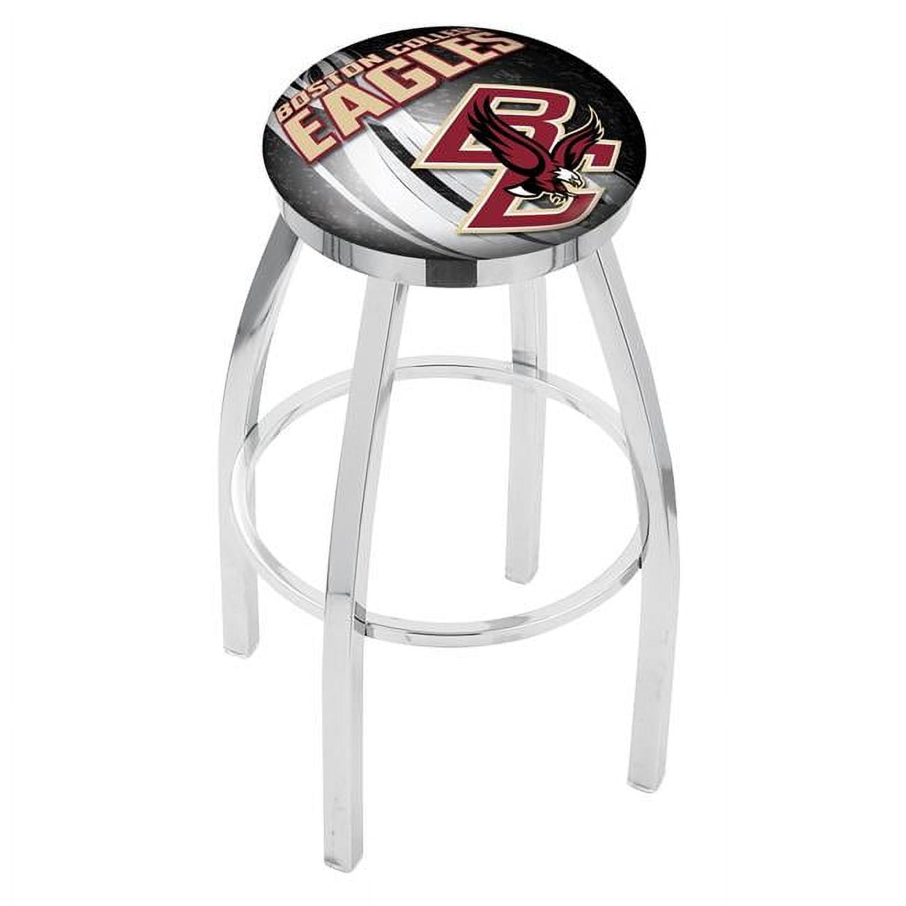 Boston College Bar Stool with Eagles Logo Swivel Seat - Walmart.com