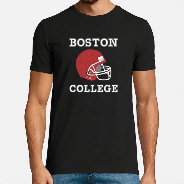 Boston College Eagles Football Logo Helmet Tshirt, University Unisex ...
