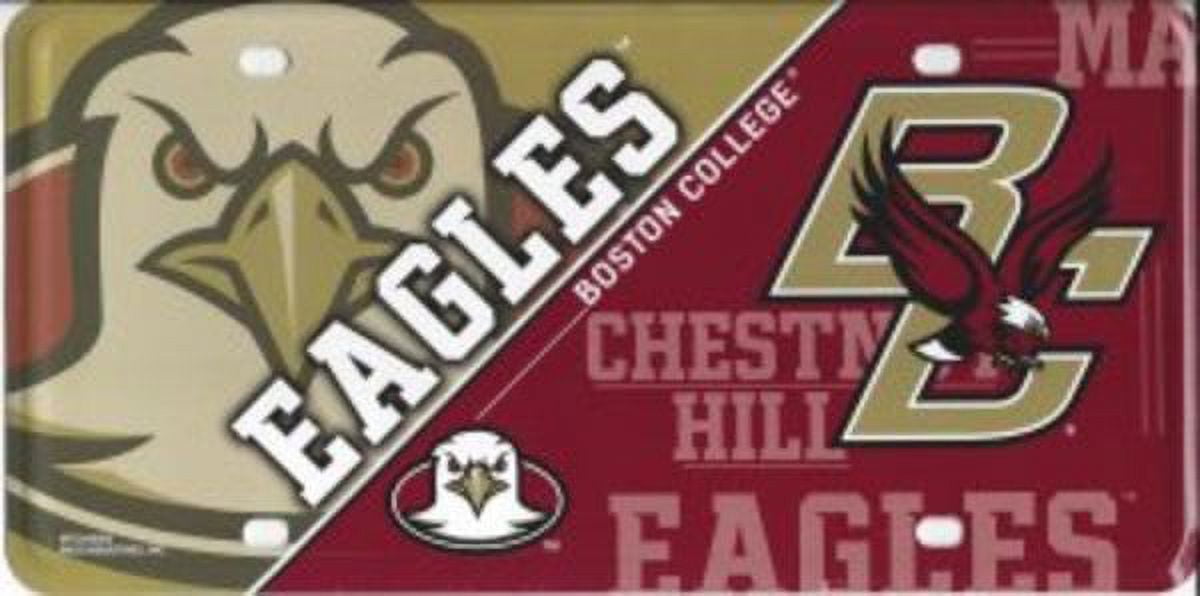 Boston College Eagles Officially Licensed Metal License Plate Frame ...